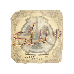 s1n | Austin 2025 Sticker - CS2 Skins