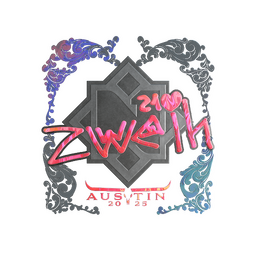 zweih (Holo) | Austin 2025 Sticker - CS2 Skins