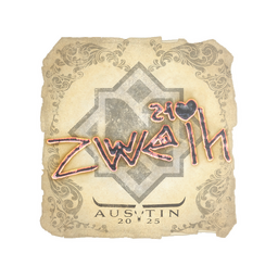 zweih | Austin 2025 Sticker - CS2 Skins