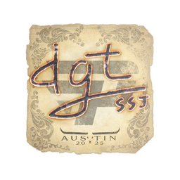 dgt | Austin 2025 Sticker - CS2 Skins
