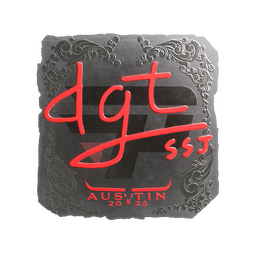 dgt (Foil) | Austin 2025 Sticker - CS2 Skins