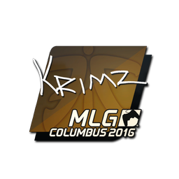 KRIMZ | MLG Columbus 2016 Sticker - CS2 Skins