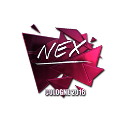 nex (Foil) | Cologne 2016 Sticker - CS2 Skins