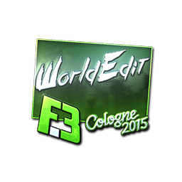 WorldEdit (Foil) | Cologne 2015 Sticker - CS2 Skins