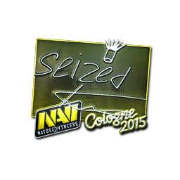 seized (Foil) | Cologne 2015 Sticker - CS2 Skins