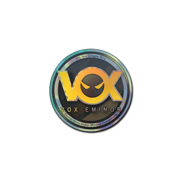 Sticker | Vox Eminor (Holo) | Cologne 2014 — CS:GO Wiki by CS.MONEY