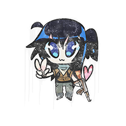 Kawaii Killer Terrorist Graffiti - CS2 Skins