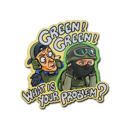 Green's Problem Sticker - CS2 Skins