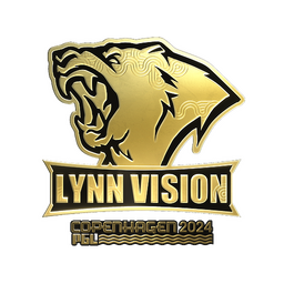 Lynn Vision (Gold) | Copenhagen 2024 Sticker - CS2 Skins