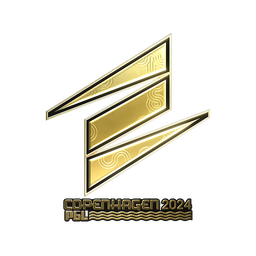 ECSTATIC (Gold) | Copenhagen 2024 Sticker - CS2 Skins