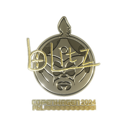 bLitz (Gold) | Copenhagen 2024 Sticker - CS2 Skins