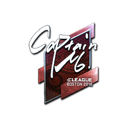 captainMo (Foil) | Boston 2018 Sticker - CS2 Skins