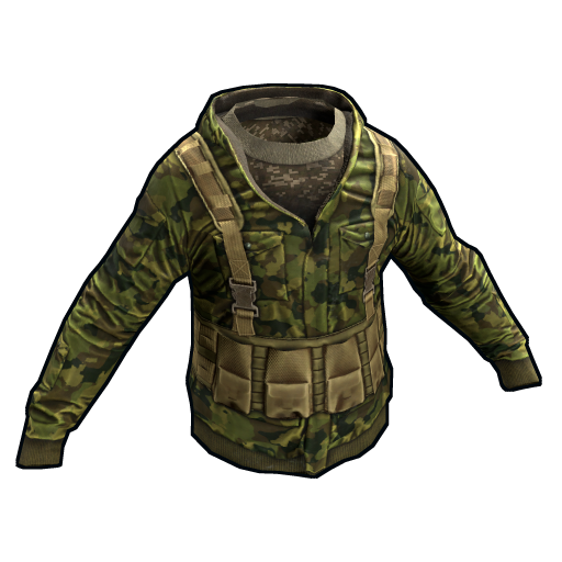 Elite Forest Camo Hoodie - Rust Game Items - Gameflip