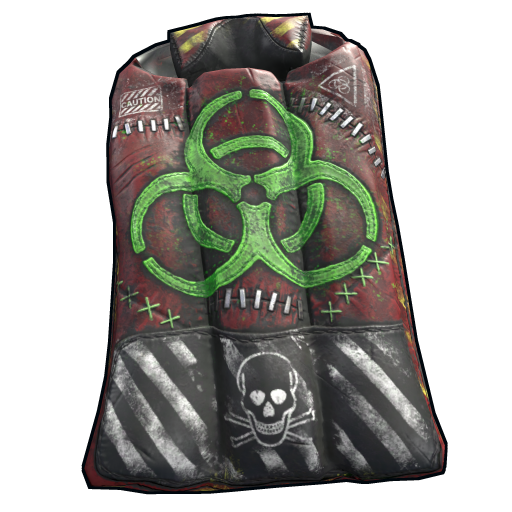 Toxic Sleeping Bag - Rust Game Items - Gameflip