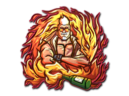 Sticker | Romanov's Fire (Foil) | View Listings on BitSkins Market