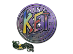 Sticker | KEi (Holo) | Paris 2023 - CS2 - BLEIK Store