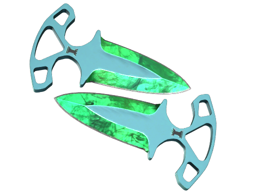 StatTrak™ Shadow Daggers | Gamma Doppler Emerald (Minimal Wear) CS2 ... StatTrak™ Shadow Daggers | Gamma Doppler Emerald (Minimal Wear) CS2 ...