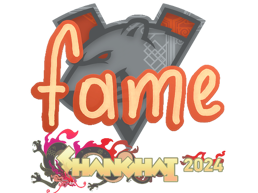 Sticker | fame | Shanghai 2024 | View Listings on BitSkins Market