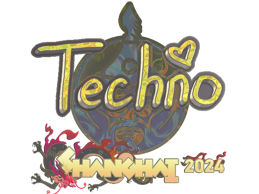 Sticker | Techno4K (Holo) | Shanghai 2024 | View Listings on BitSkins ...