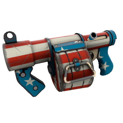 Freedom Wrapped Stickybomb Launcher (Field-Tested) | Mannco.Store