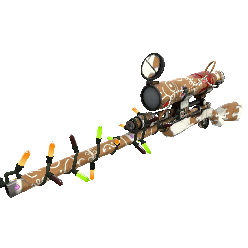 Festivized Gingerbread Winner Sniper Rifle (Well-Worn) | Mannco.Store