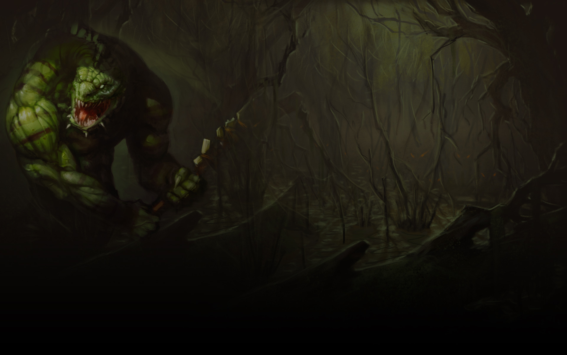 Lizardman (Profile Background) - Marketplace.tf
