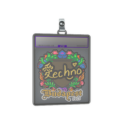 Sticker Slab | Techno4K (Embroidered) | Budapest 2025 - CS2 Skins