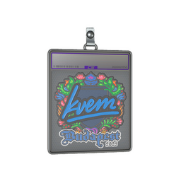 Sticker Slab | Kvem (Embroidered) | Budapest 2025 - CS2 Skins