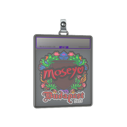 Sticker Slab | Moseyuh (Embroidered) | Budapest 2025 - CS2 Skins