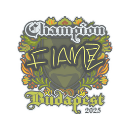 Sticker | FlameZ (Champion) | Budapest 2025 - CS2 Skins