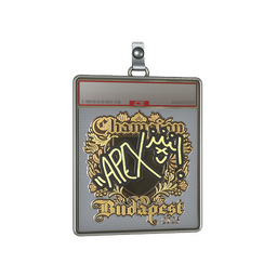 Sticker Slab | apEX (Gold, Champion) | Budapest 2025 - CS2 Skins
