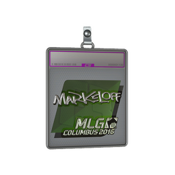 Sticker Slab | markeloff (Foil) | MLG Columbus 2016 - CS2 Skins