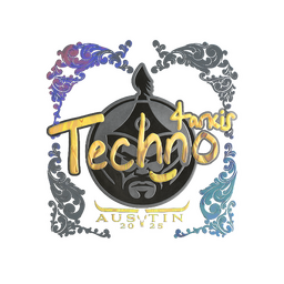 Techno4K (Holo) | Austin 2025 Sticker - CS2 Skins
