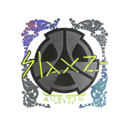 slaxz- (Holo) | Austin 2025 Sticker - CS2 Skins