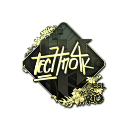 Techno4K (Gold) | Rio 2022 Sticker - CS2 Skins