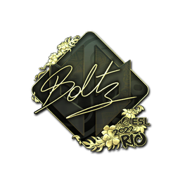 boltz (Gold) | Rio 2022 Sticker - CS2 Skins