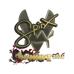 Spinx (Gold) | Shanghai 2024 Sticker - CS2 Skins
