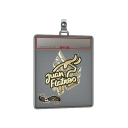 Sticker Slab | juanflatroo (Gold) | Paris 2023 - CS2 Skins